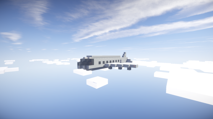 Passenger Jet Minecraft Map