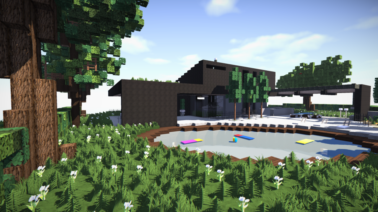 Prysme - Black House | ANTARES Minecraft Map