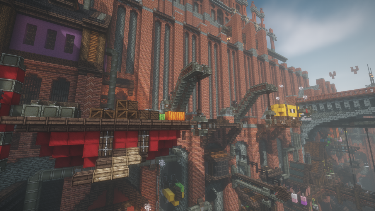 Low-Class Housing - Sanacraft Minecraft Map