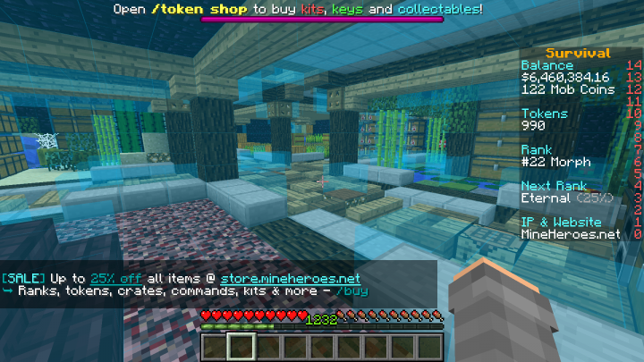 Obsidian Faction Spawn Minecraft Map