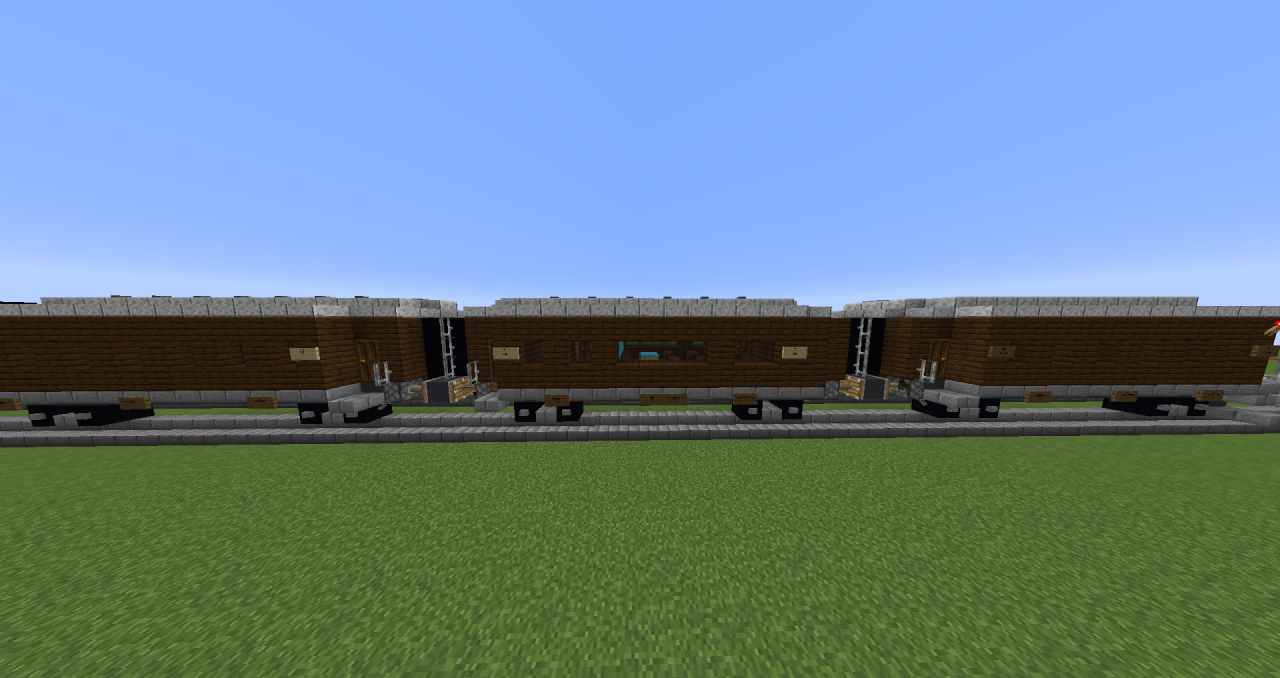 Norwegian Steam Train Minecraft Map