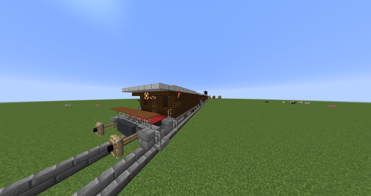 Norwegian Steam Train Minecraft Map