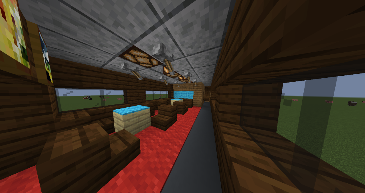 Norwegian Steam Train Minecraft Map