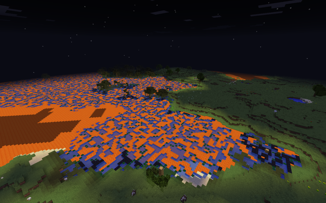 Fire Lake Survival World Minecraft Map