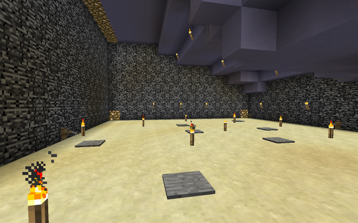 Fire Lake Survival World Minecraft Map