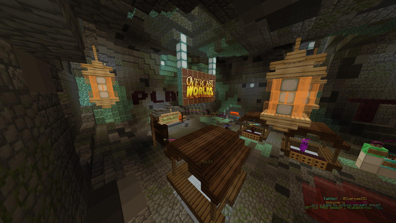 Overcast Survival Games Minecraft Server