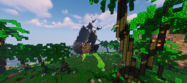 Pirate island lobby/spawn Minecraft Map