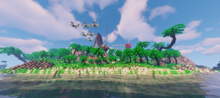 Pirate island lobby/spawn Minecraft Map