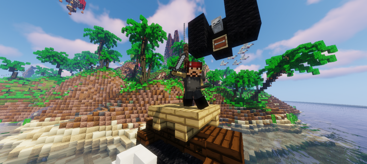 Pirate island lobby/spawn Minecraft Map
