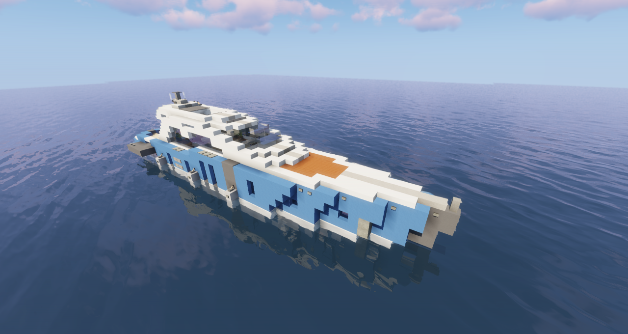 Sport yacht - Le Blue Y Minecraft Map