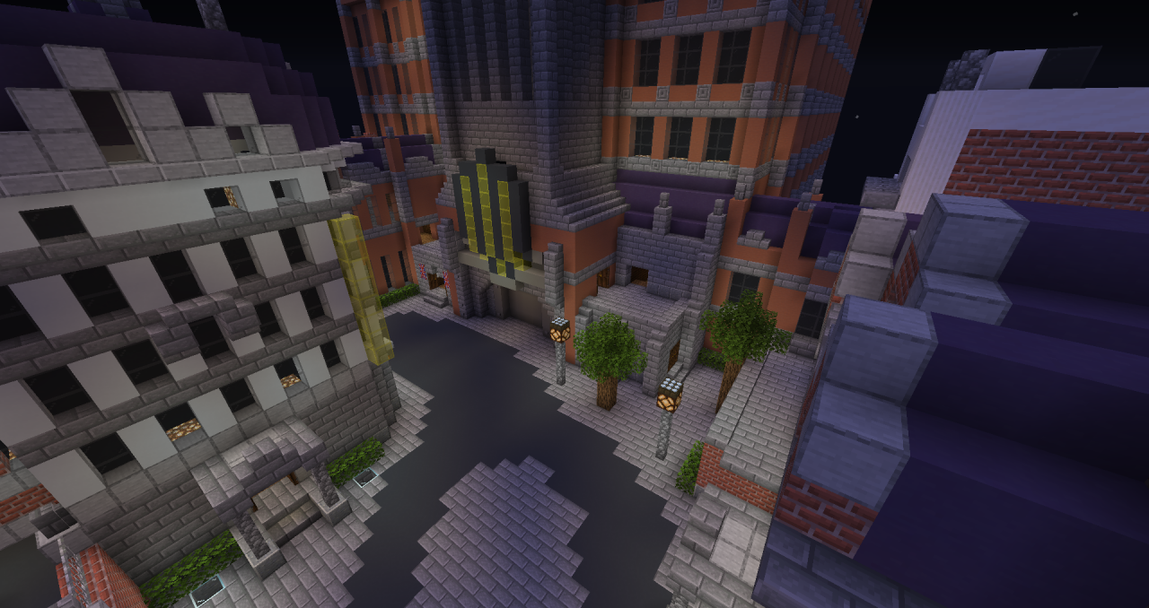 King's Row (Overwatch) Minecraft Map