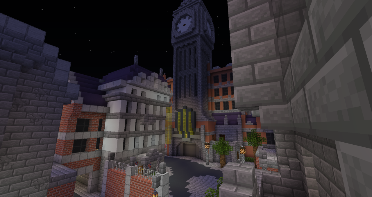 King's Row (Overwatch) Minecraft Map