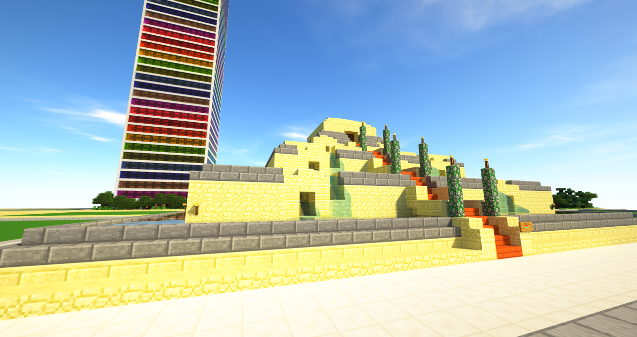 Ancient Desert Pyramid Minecraft Map