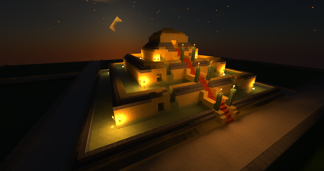 Ancient Desert Pyramid Minecraft Map