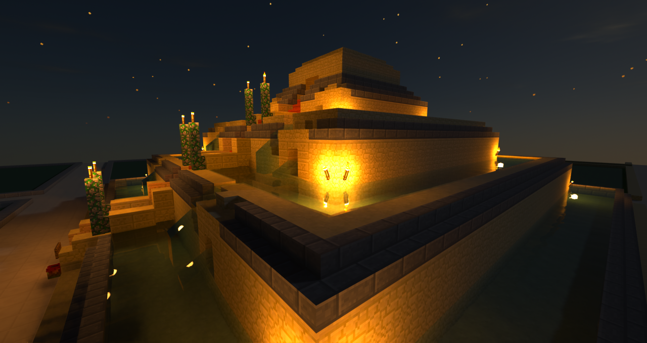 Ancient Desert Pyramid Minecraft Map