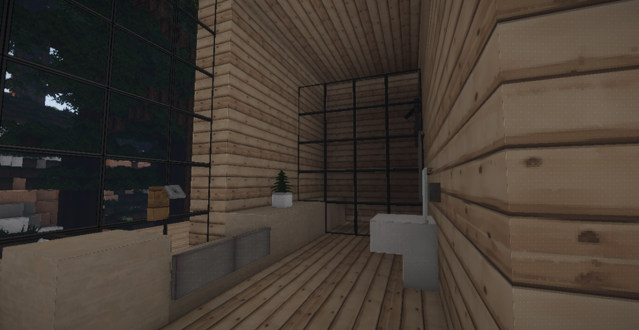 Overhang | A Contemporary Mountain House Minecraft Map