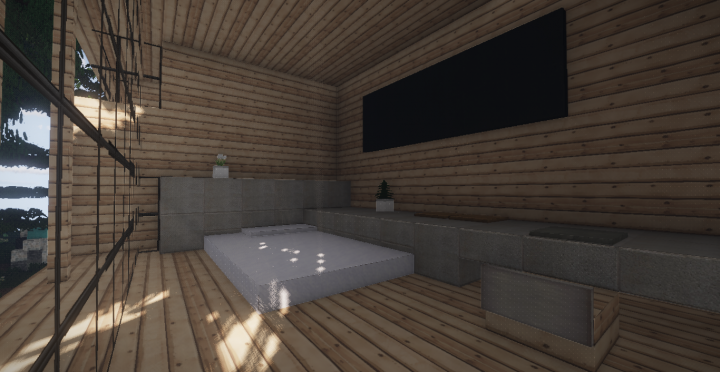 Overhang | A Contemporary Mountain House Minecraft Map