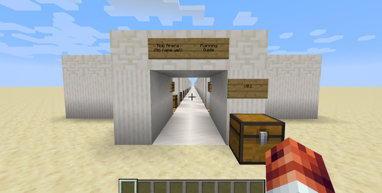 Mob Arena Planning Guide Minecraft Project