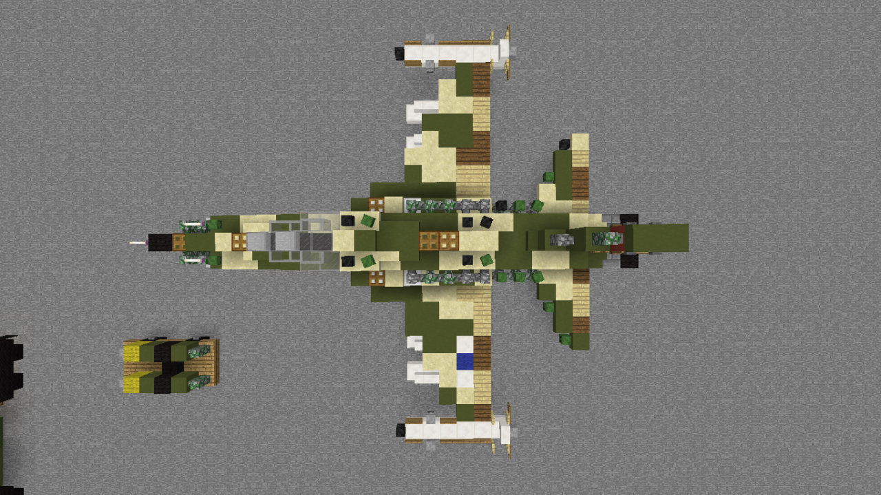 F-5E Tiger II (2:1) Minecraft Map