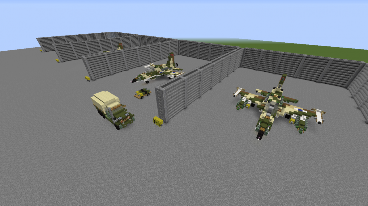 F-5E Tiger II (2:1) Minecraft Map