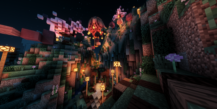 Sakura - An Easy & Calming Parkour Map by Bailey06 Minecraft Map