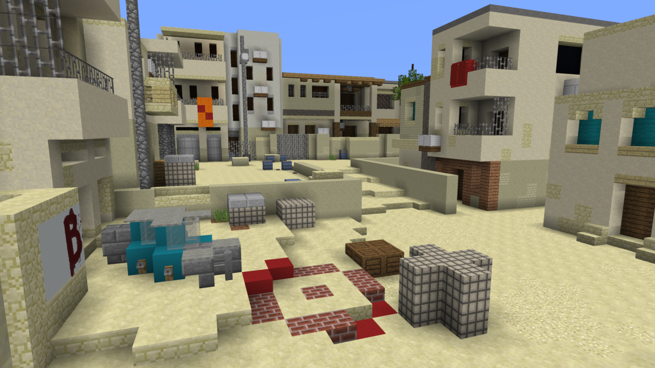 Dust - Minecraft CS:GO map Minecraft Map