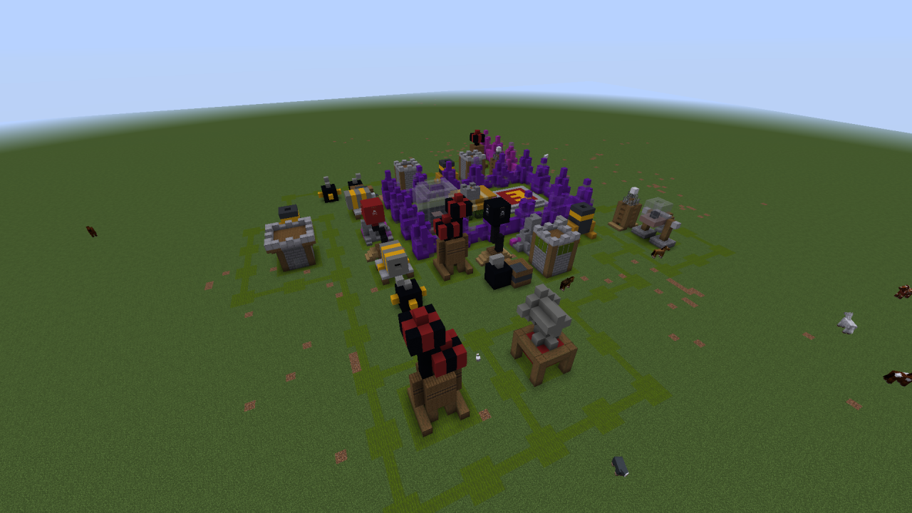 Making my Clash of Clans Village in Minecraft Minecraft Map