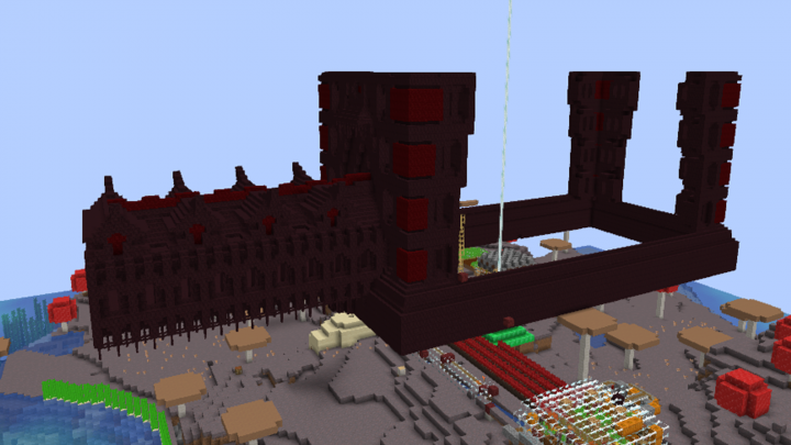 Netflix Castlevania Dracula's Castle Build! Minecraft Map