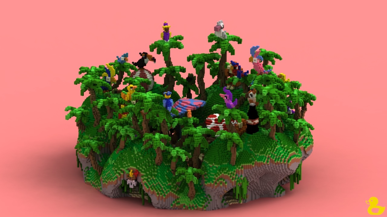 Summer Island Spawn Minecraft Map