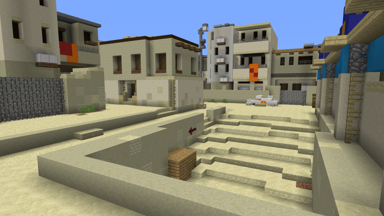 Dust - Minecraft CS:GO map Minecraft Map