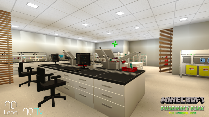 The Hospital Mod - Pharmacy Pack Minecraft Mod