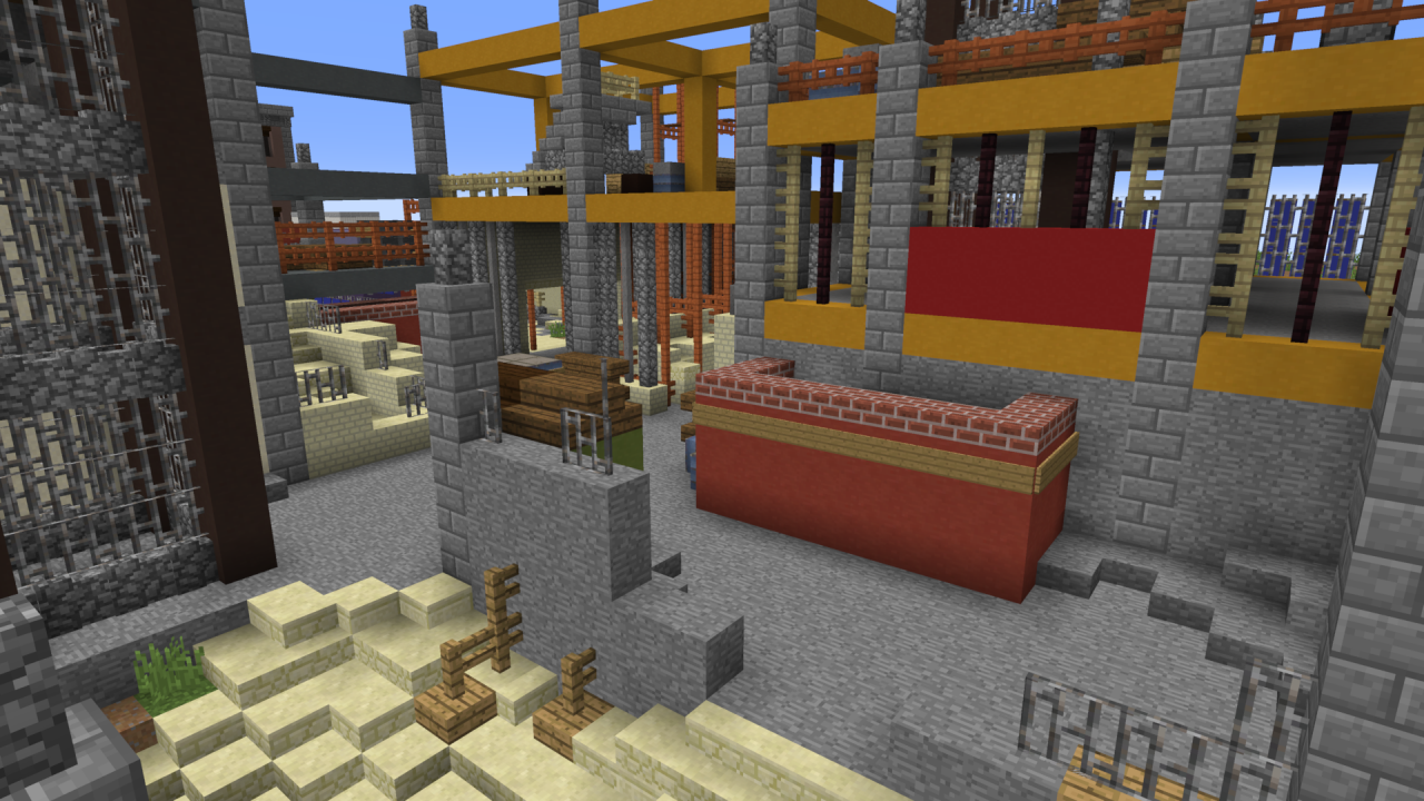 Hardhat - Minecraft MW3 map Minecraft Map