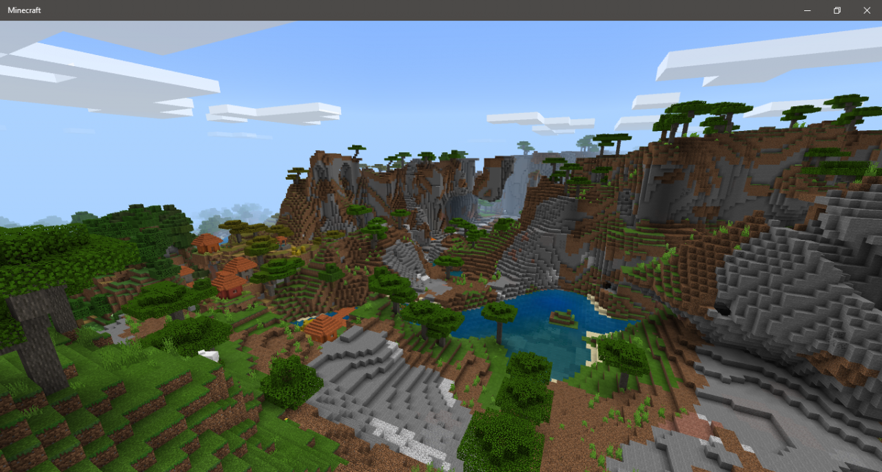 Amazing And Beautiful Minecraft Bedrock Edition Seed Minecraft Map