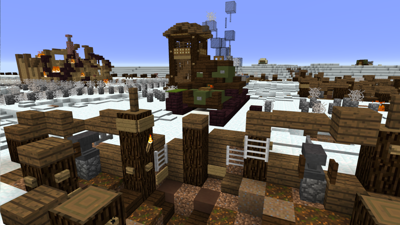 Mannerheim Line - Finlands 100th Anniversary map Minecraft Map