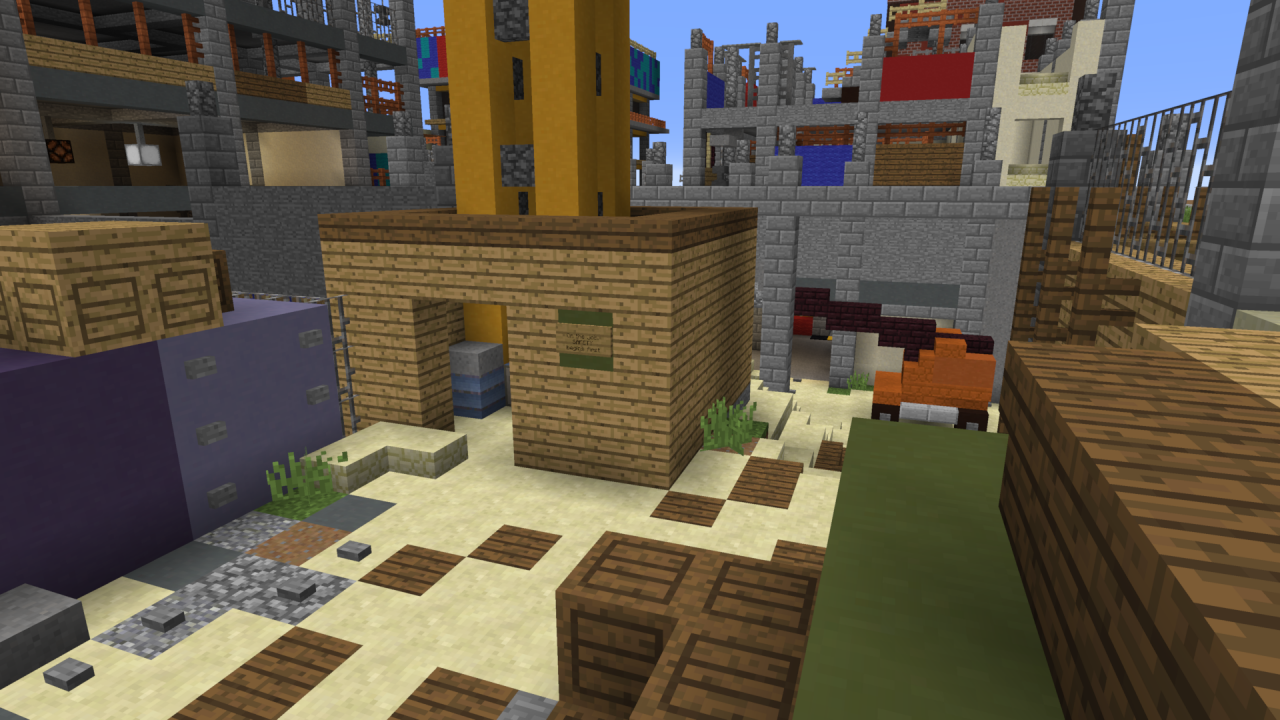 Hardhat - Minecraft MW3 map Minecraft Map