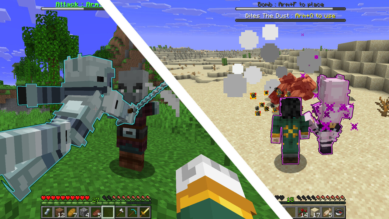 JJBA Data Pack (v1.9.4) [1.21.10] Minecraft Data Pack