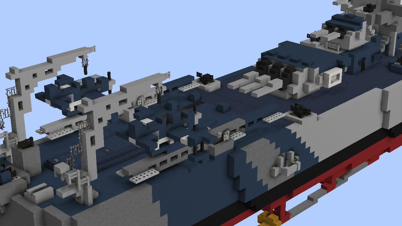 USS Baltimore (CA-68) Minecraft Map