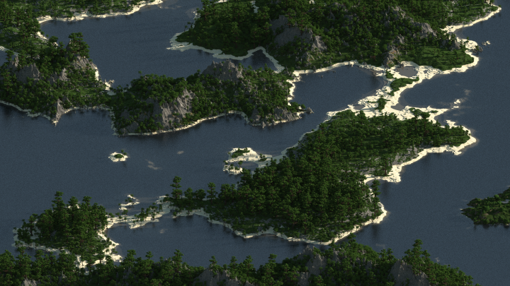 Big RPG location high quality - WorldMachine 15000x15000 Minecraft Map