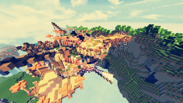 Fantasy world Minecraft Map