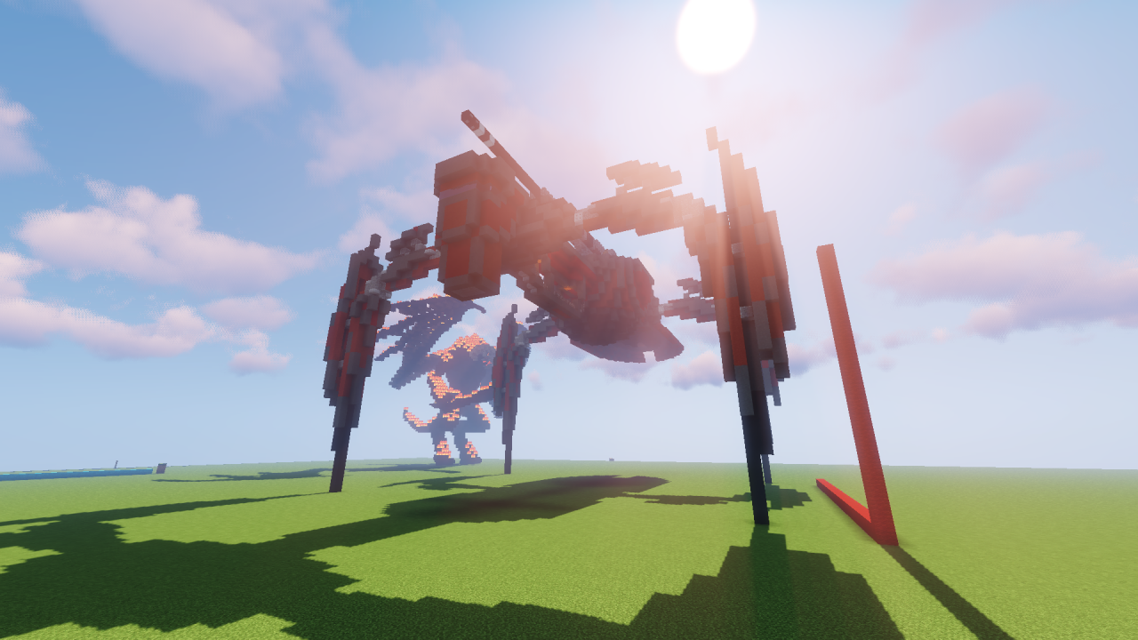 Goliath - A Steampunk Mecha Minecraft Map