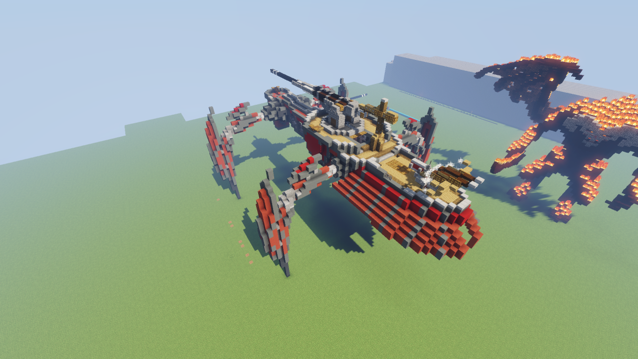 Goliath - A Steampunk Mecha Minecraft Map