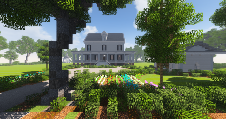 Colonial house Minecraft Map