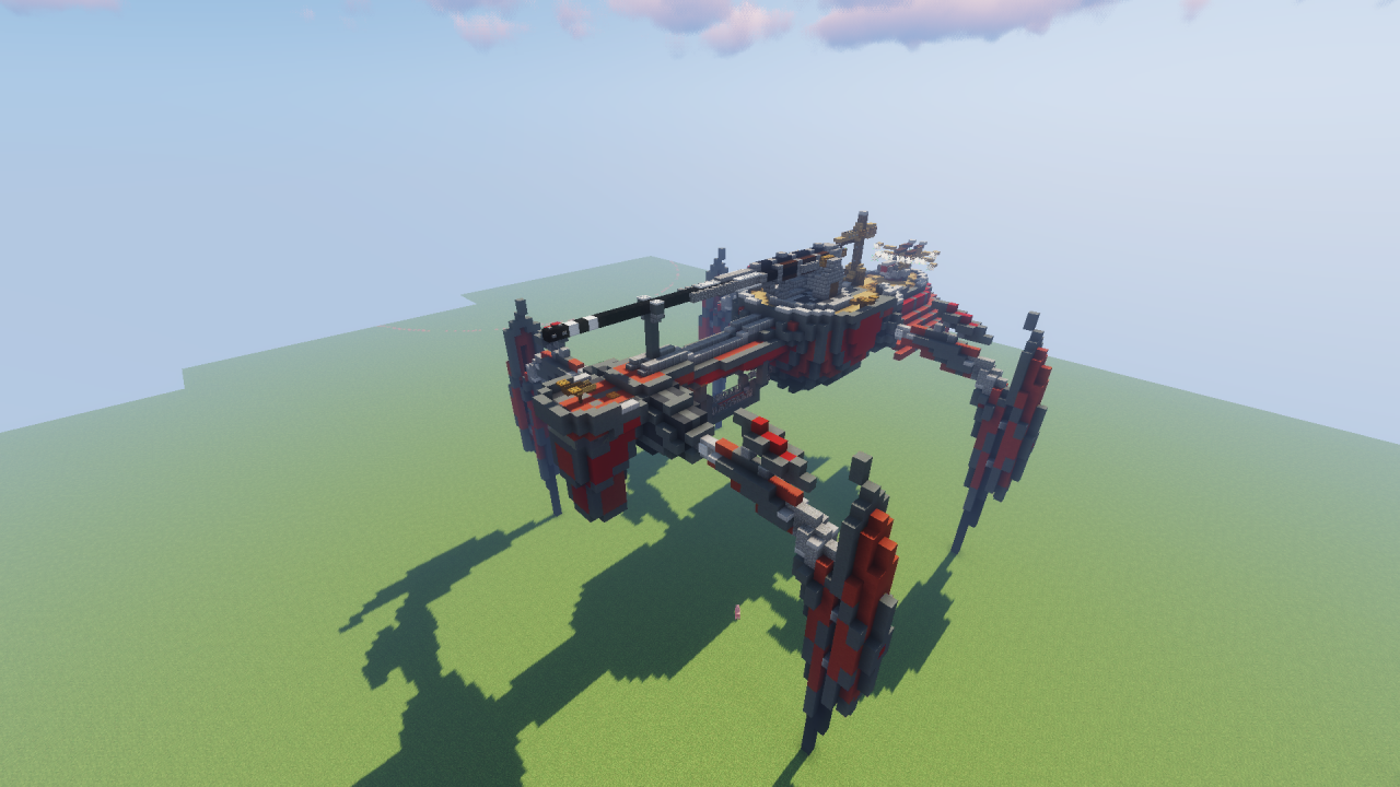 Goliath - A Steampunk Mecha Minecraft Map