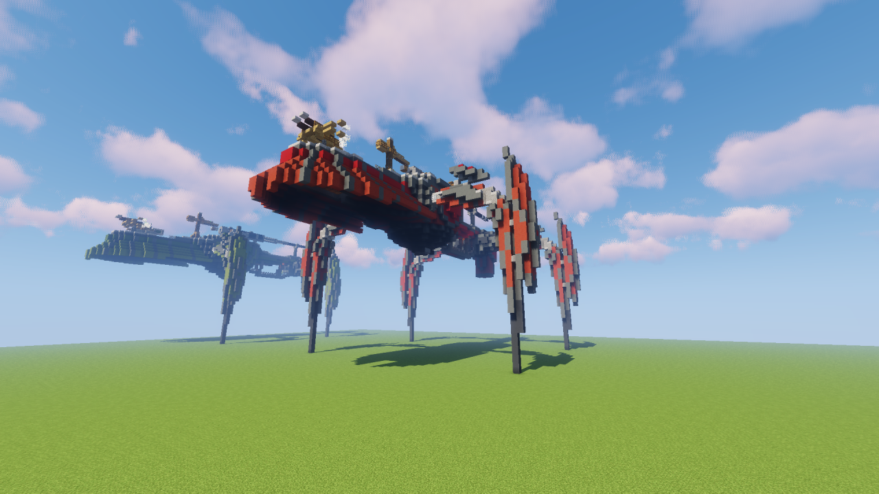 Goliath - A Steampunk Mecha Minecraft Map