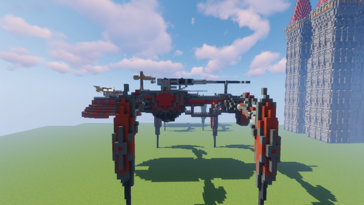 Goliath - A Steampunk Mecha Minecraft Map