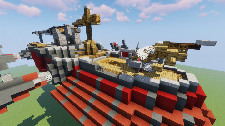 Goliath - A Steampunk Mecha Minecraft Map