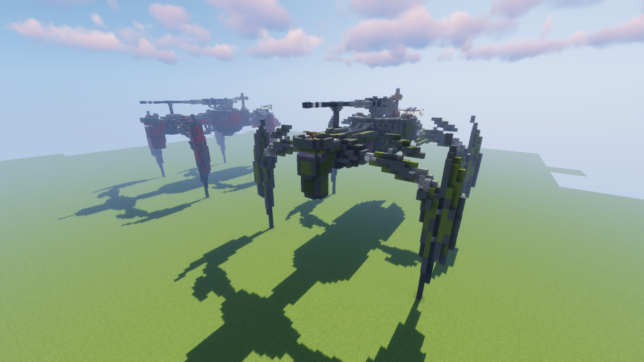 Goliath - A Steampunk Mecha Minecraft Map