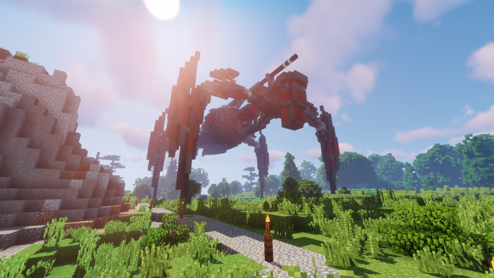 Goliath - A Steampunk Mecha Minecraft Map