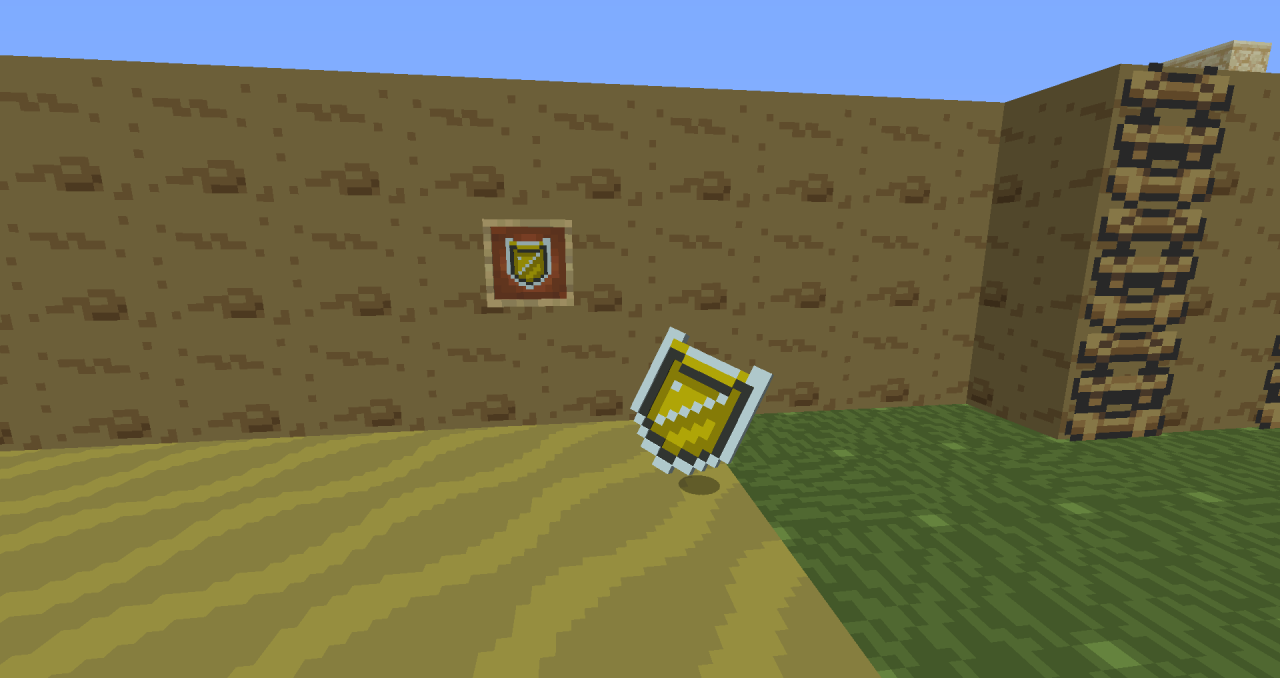 A Link to the Past 3D Shields Pack Minecraft Texture Pack