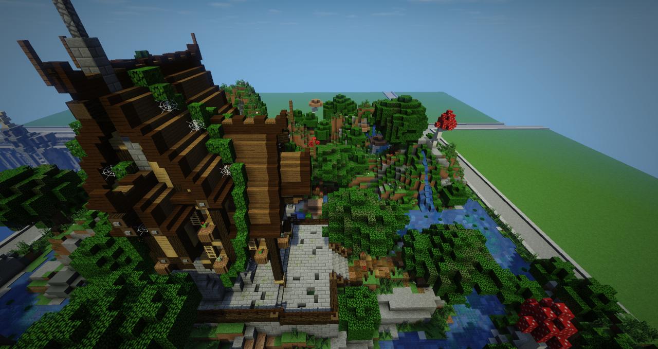 Fantasy Forest | GreenLeaf Contest of June Minecraft Map